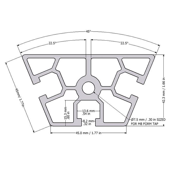 MiniTec T-Slotted Aluminum Extrusions. Modular Aluminum Profiles For ...