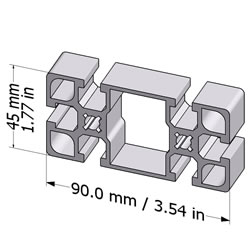 MiniTec T-Slotted Aluminum Extrusions. Modular Aluminum Profiles For ...
