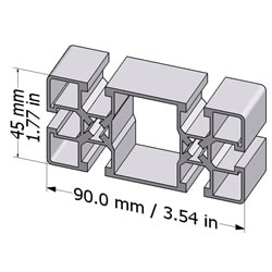 MiniTec T-Slotted Aluminum Extrusions. Modular Aluminum Profiles For ...