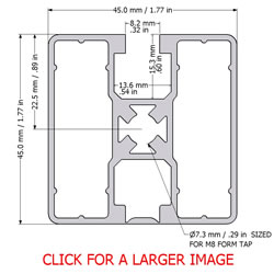MiniTec T-Slotted Aluminum Extrusions. Modular Aluminum Profiles For ...