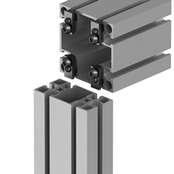 90x90 L Heavy Duty Structural Aluminum Profile For Robust Modular ...