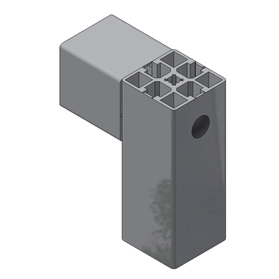 T-Slotted Aluminum Extrusion End Caps. Machine Guard Extrusion Covers